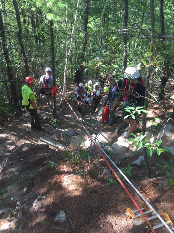 GB Fire Department rescues injured hiker on Monument Mountain - The ...