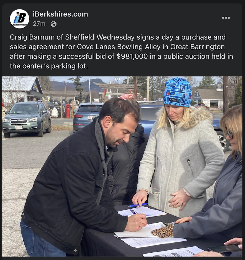 Cove bowling alley sold at auction for nearly $1 million; fate of the ...