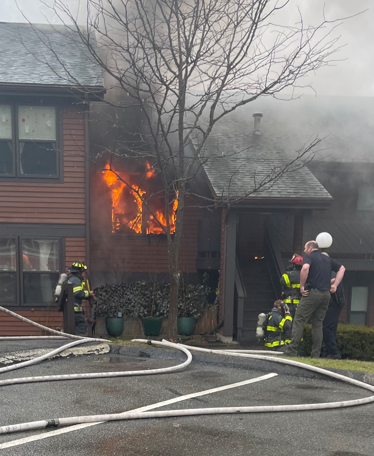 Great Barrington fire fighters douse Christian Hill Commons structure ...