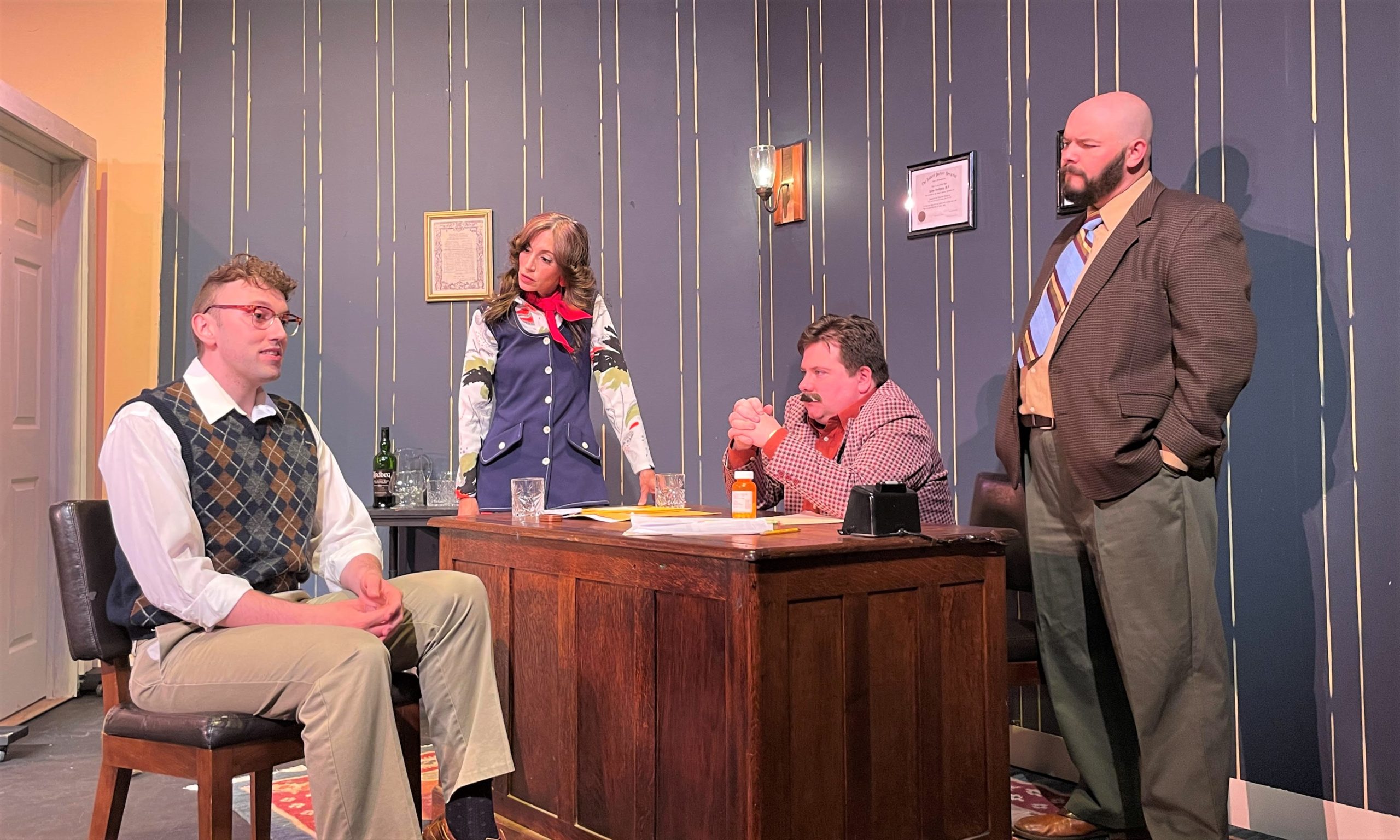 THEATER REVIEW: Agatha Christie's 'Fiddlers Three' at the Theater Barn ...