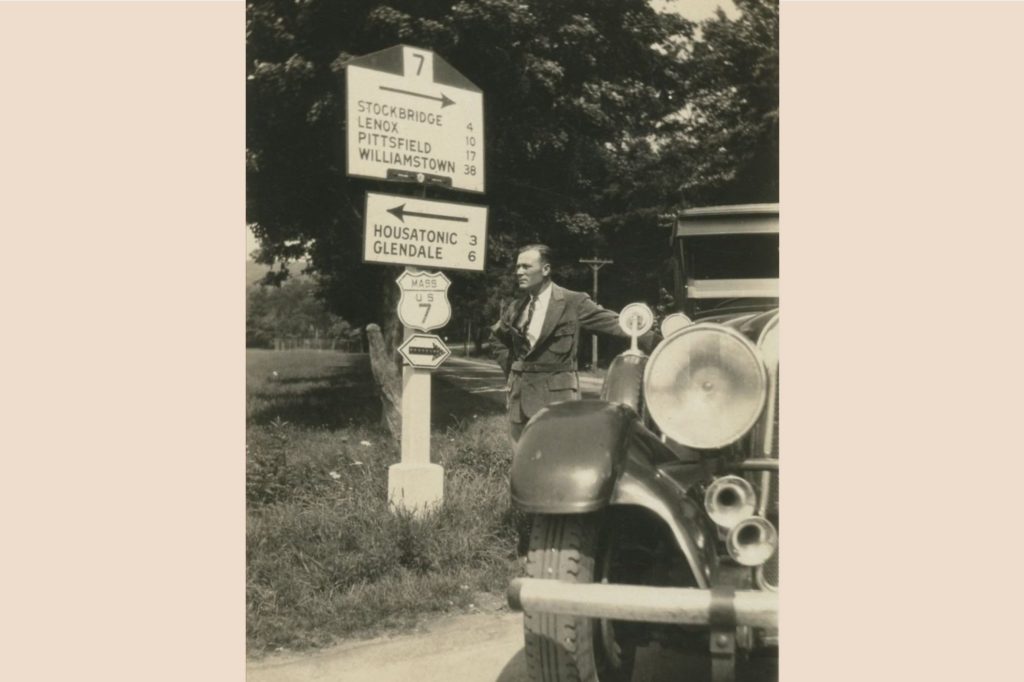 THEN & NOW: Intersection of what is now Route 183 - The Berkshire Edge