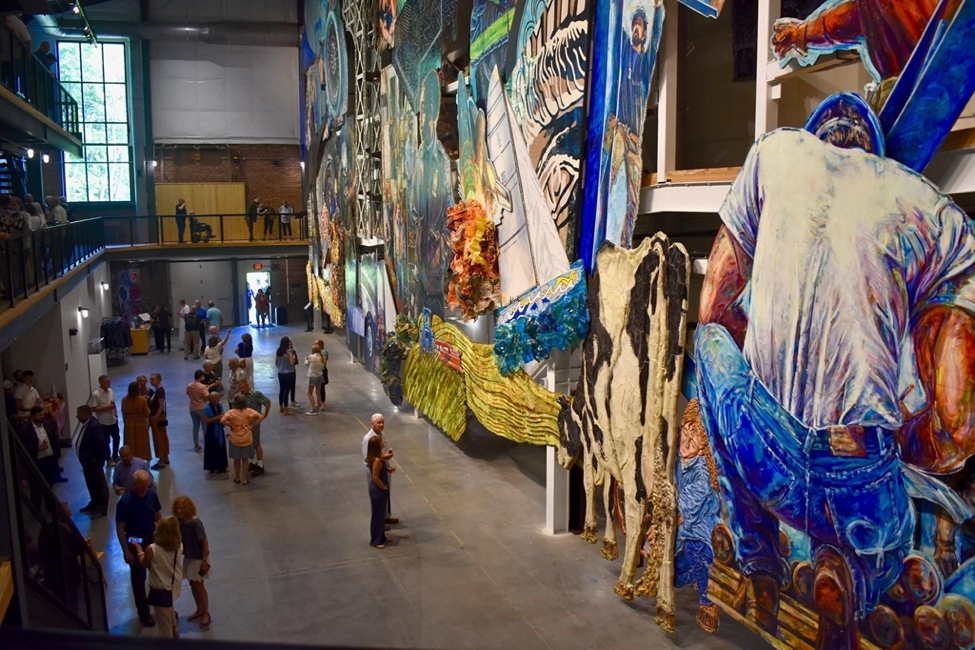 Every day is Labor Day at American Mural Project - The Berkshire Edge