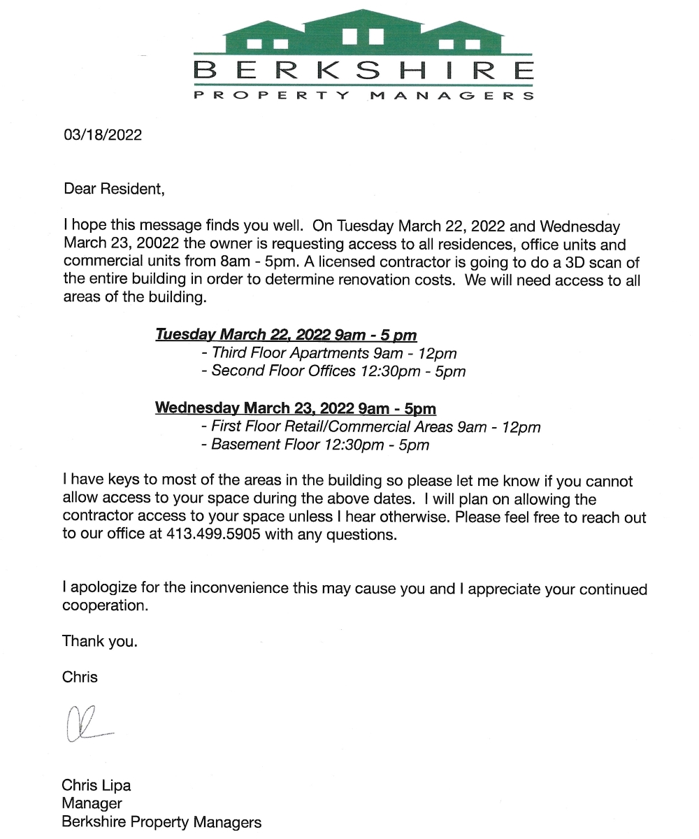 THE DEVELOPER (Part Three): Ian Rasch is relocating his Mahaiwe Block ...