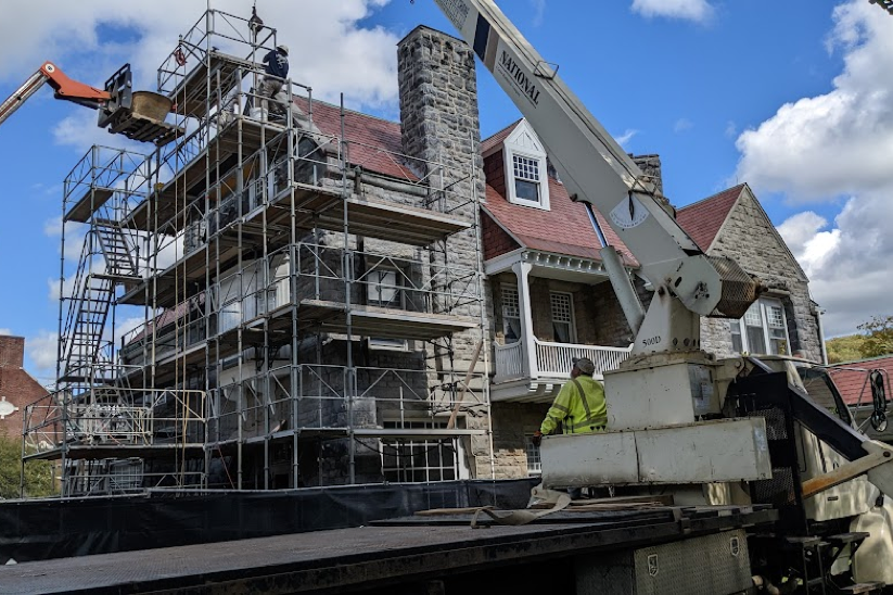 Manse restoration project continues at First Congregational Church ...