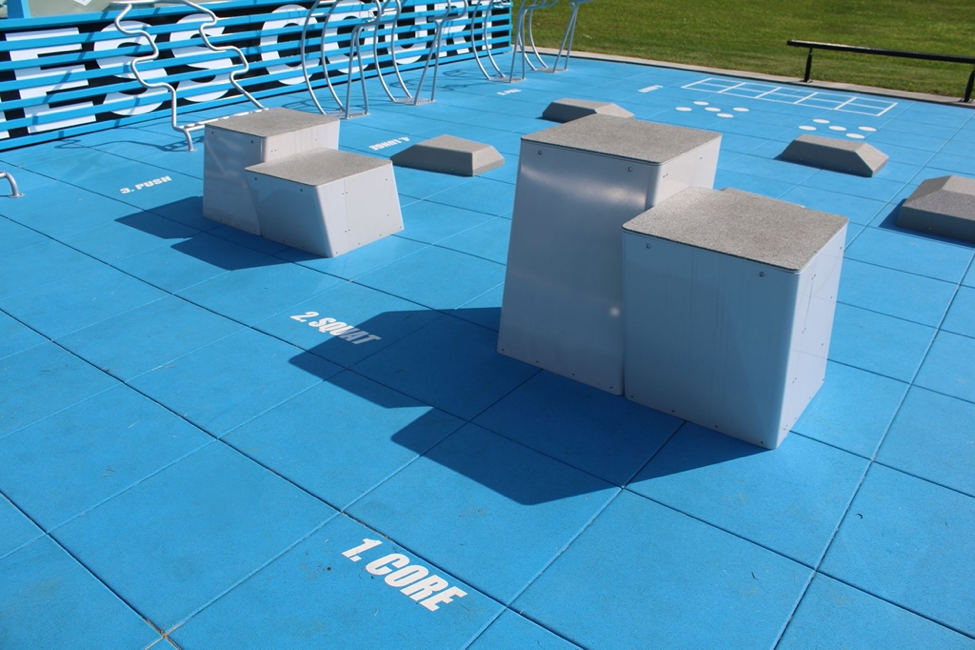 New outdoor fitness court opens in Lee - The Berkshire Edge