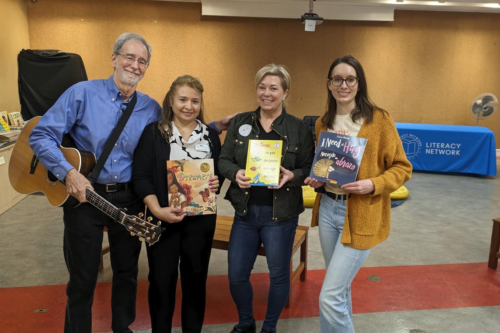 Spreading the love of reading to families: Literacy Network hosts event ...