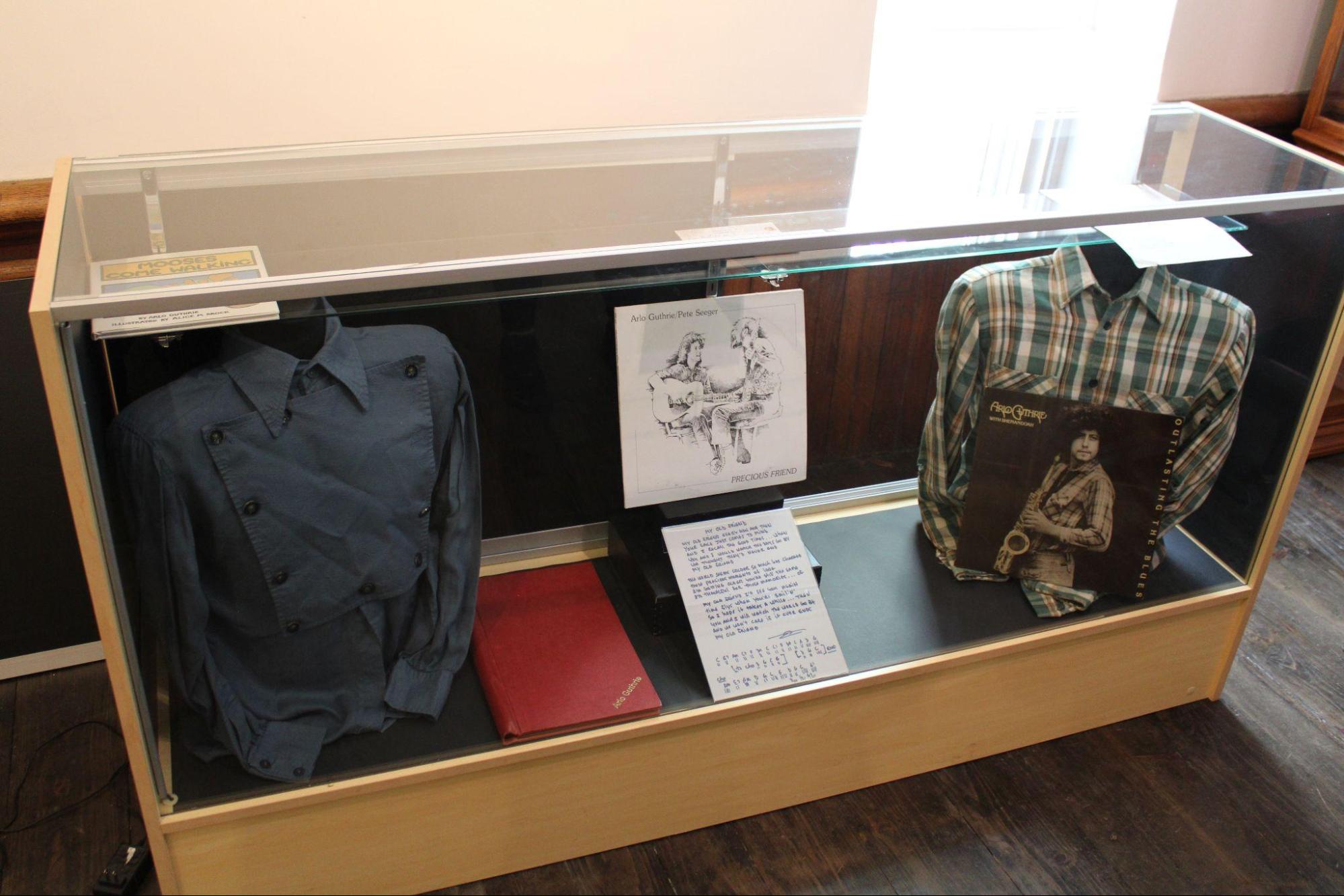 Native Son comes home: Arlo Guthrie's historical artifacts on display ...