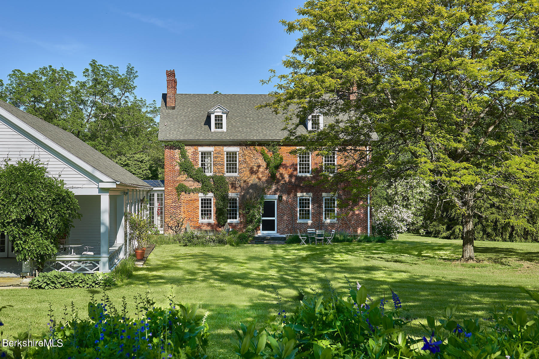Elegantly expanded brick Federal estate - The Berkshire Edge