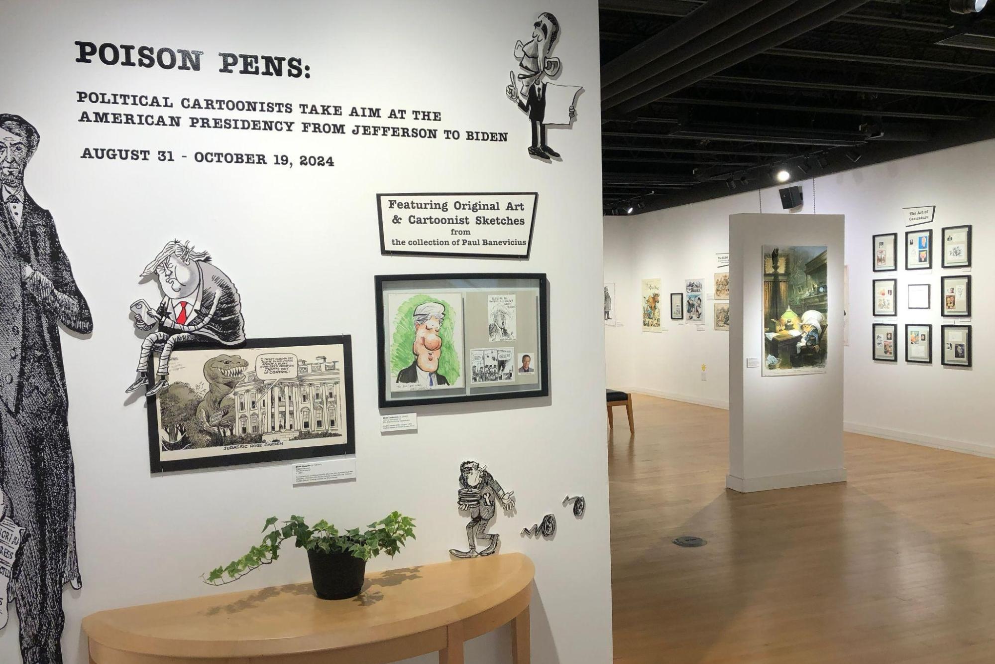 The art of politics: 'Poison Pens' exhibit on display at Berkshire School's Warren Family ...