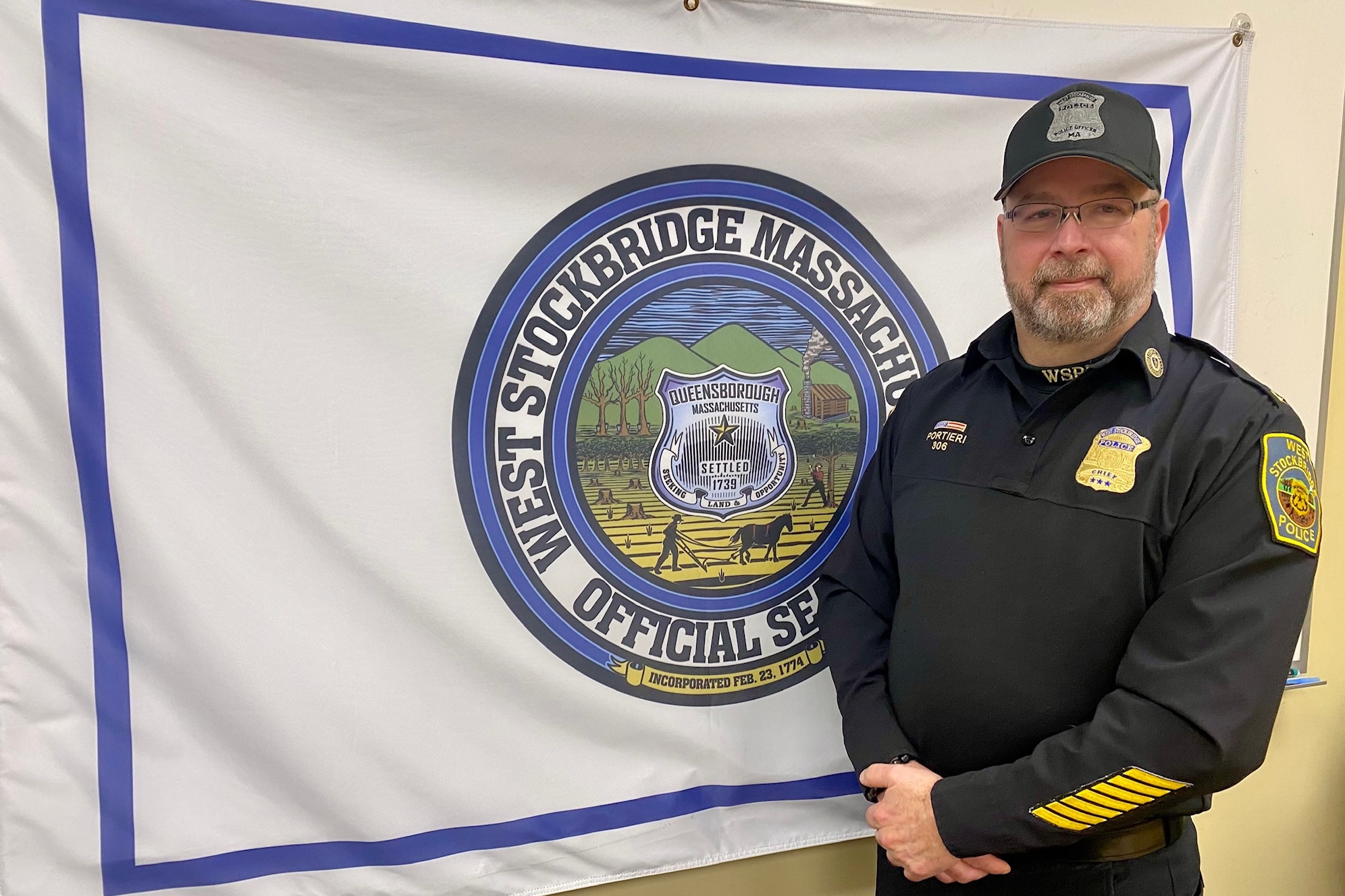 West Stockbridge Police Chief Marc Portieri announces his retirement ...