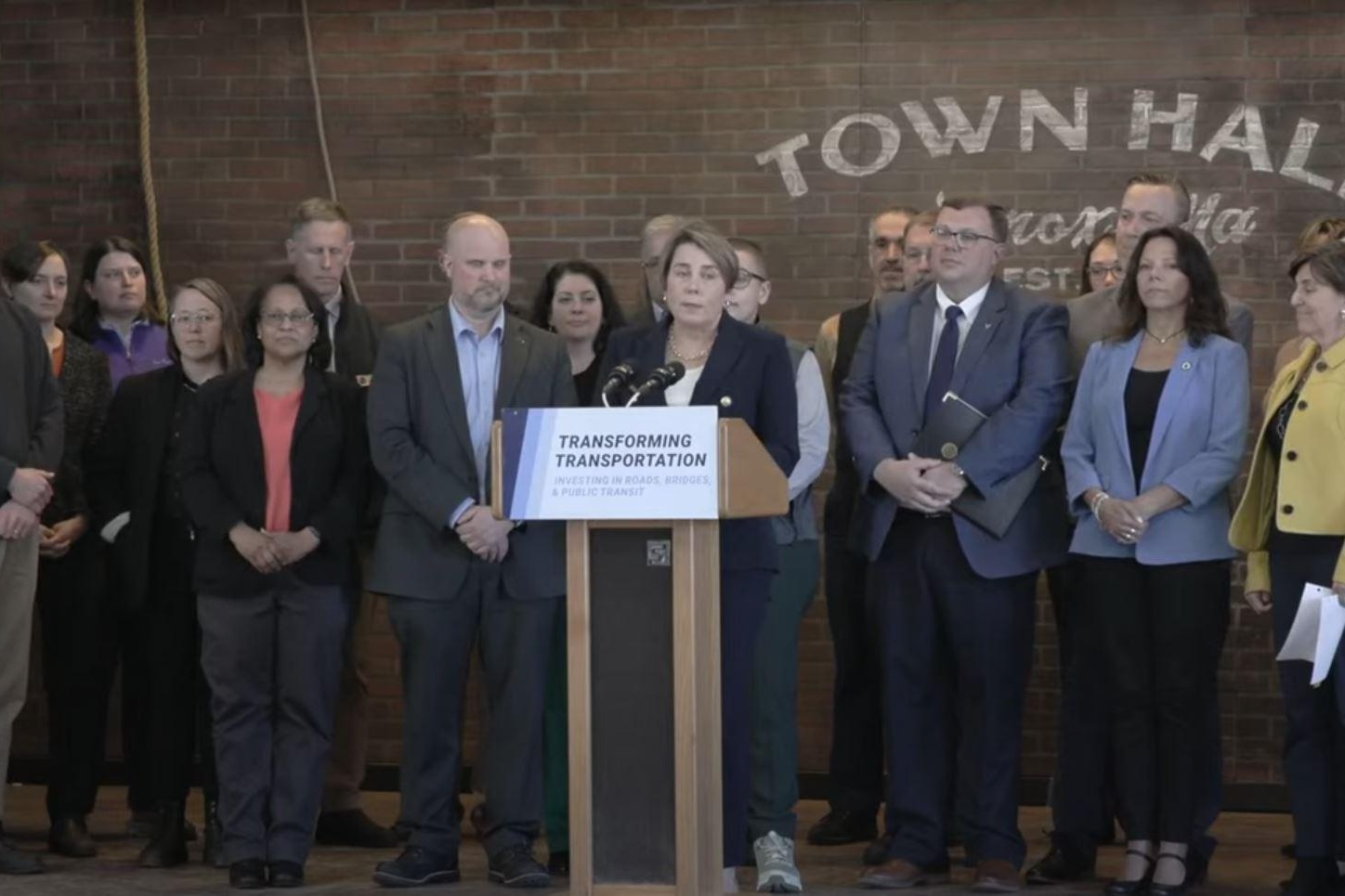 Gov. Healey visits Lenox to promote transportation bills - The ...