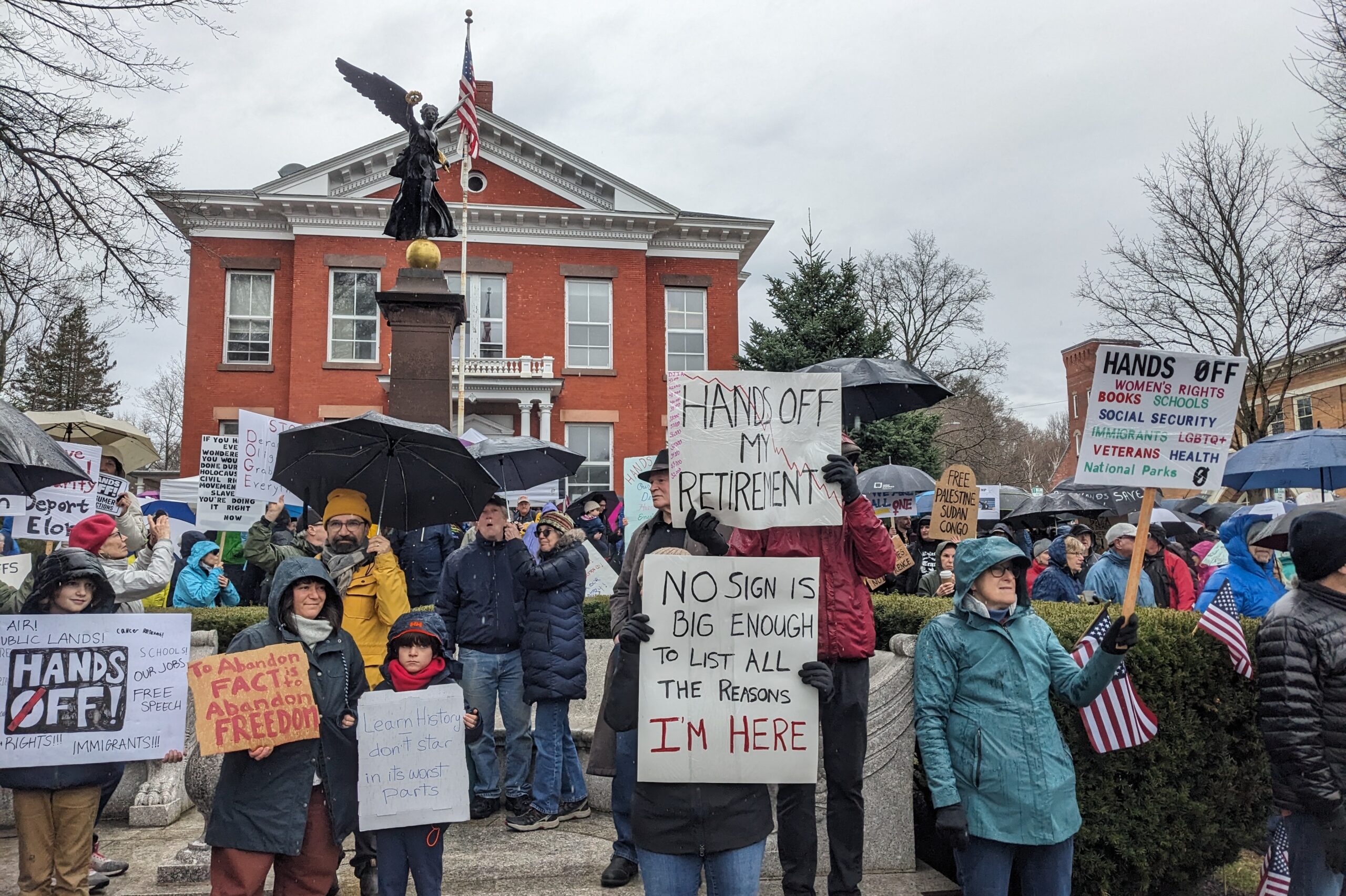 Great Barrington joins national movement in Hands Off! protest - The ...
