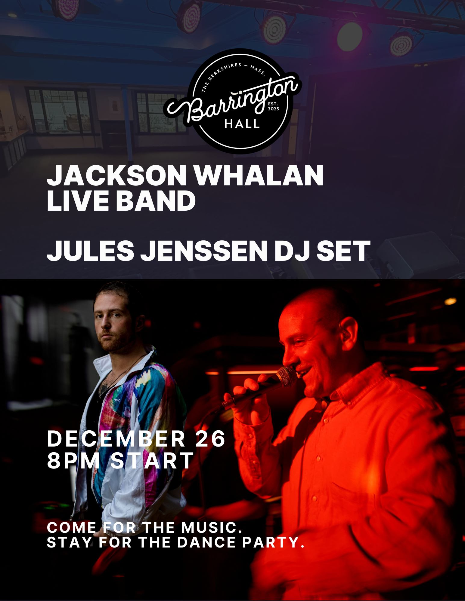 Night After Christmas Dance Party with Jackson Whalan Live Band and ...