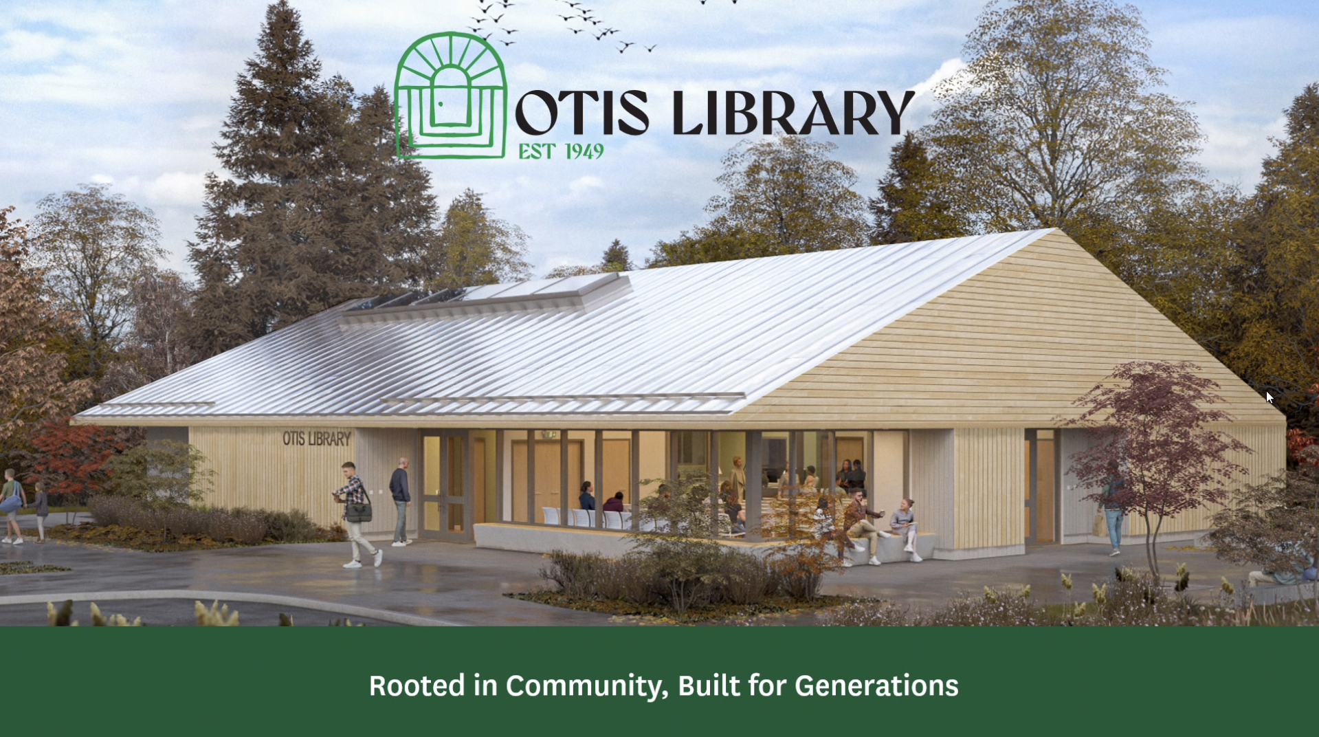 Otis Library provides update on new library project during community ...