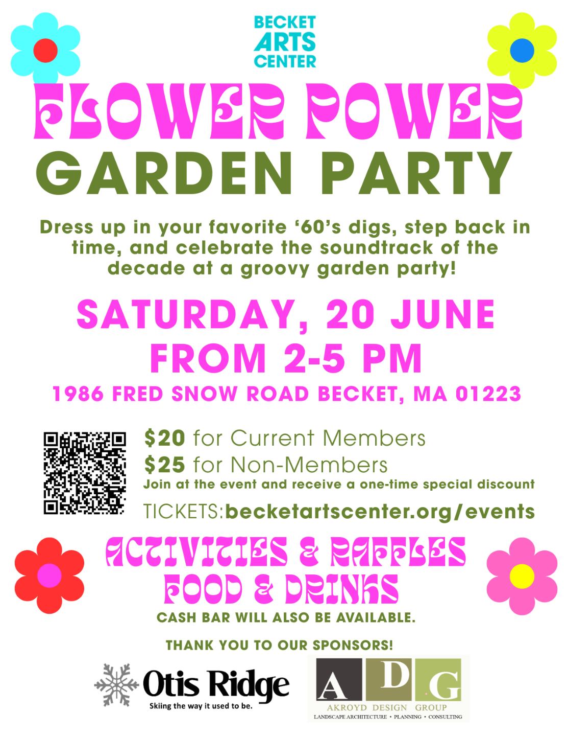 Flower Power Garden Party - The Berkshire Edge